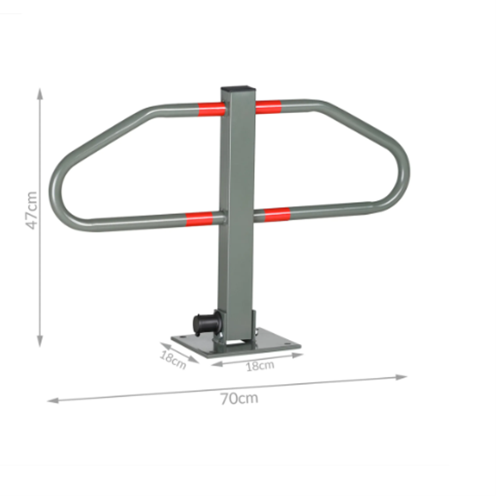 Parkeerbeugel met slot + bevest.mat | 301237
