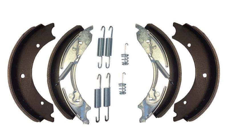 Brake shoes set Knott 20-2425-1 47276.001 | Black | Steel | 200x50mm ...